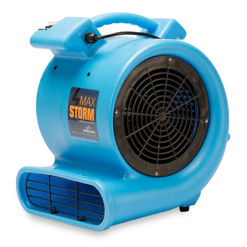 Soleaire MS-BL Max Storm ½ HP Air Mover & Blower Fan, blue